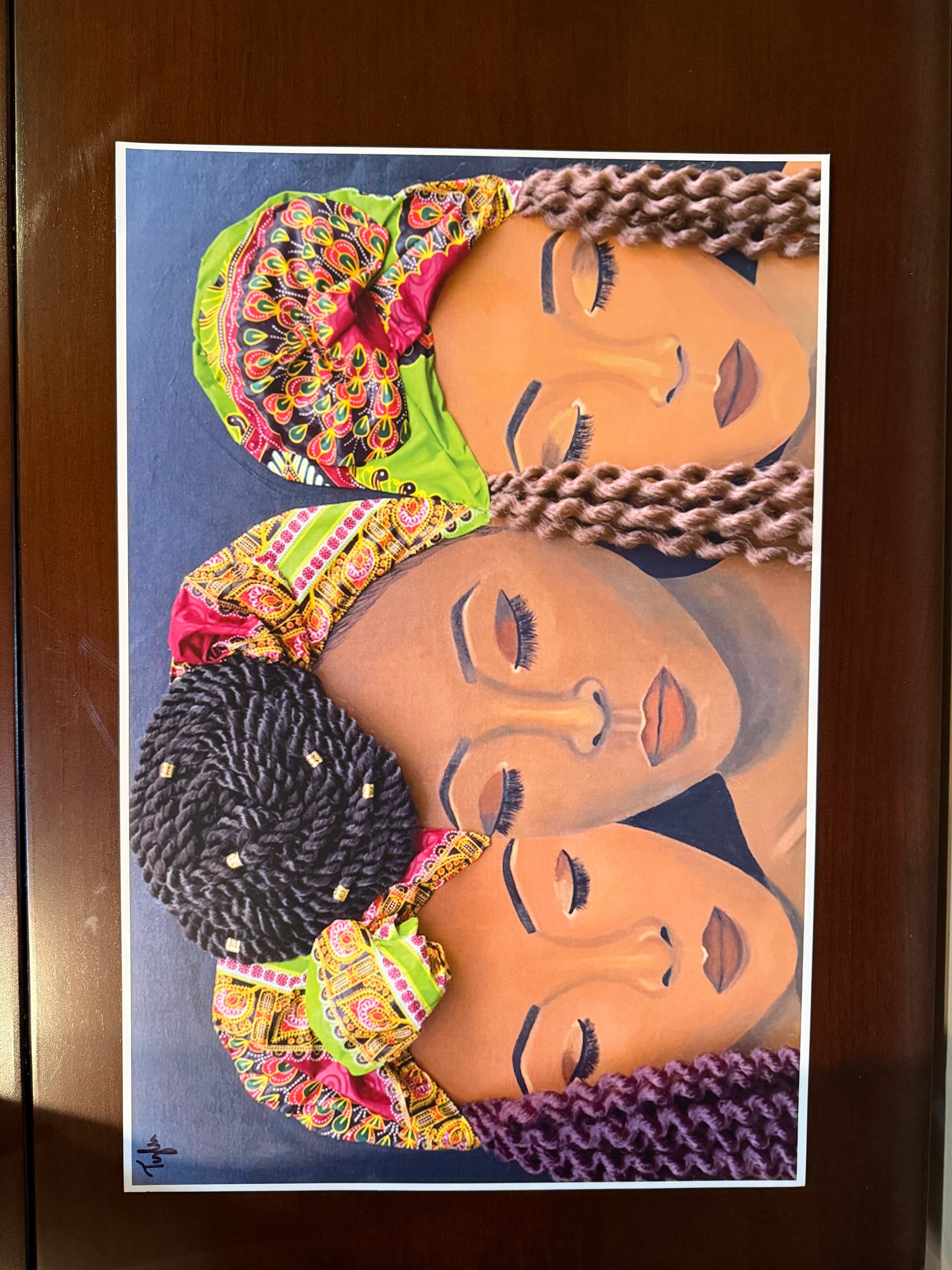 CurlFriends - 12X18 2D Paper Print (No Hair or Fabric) – Inspire by ...