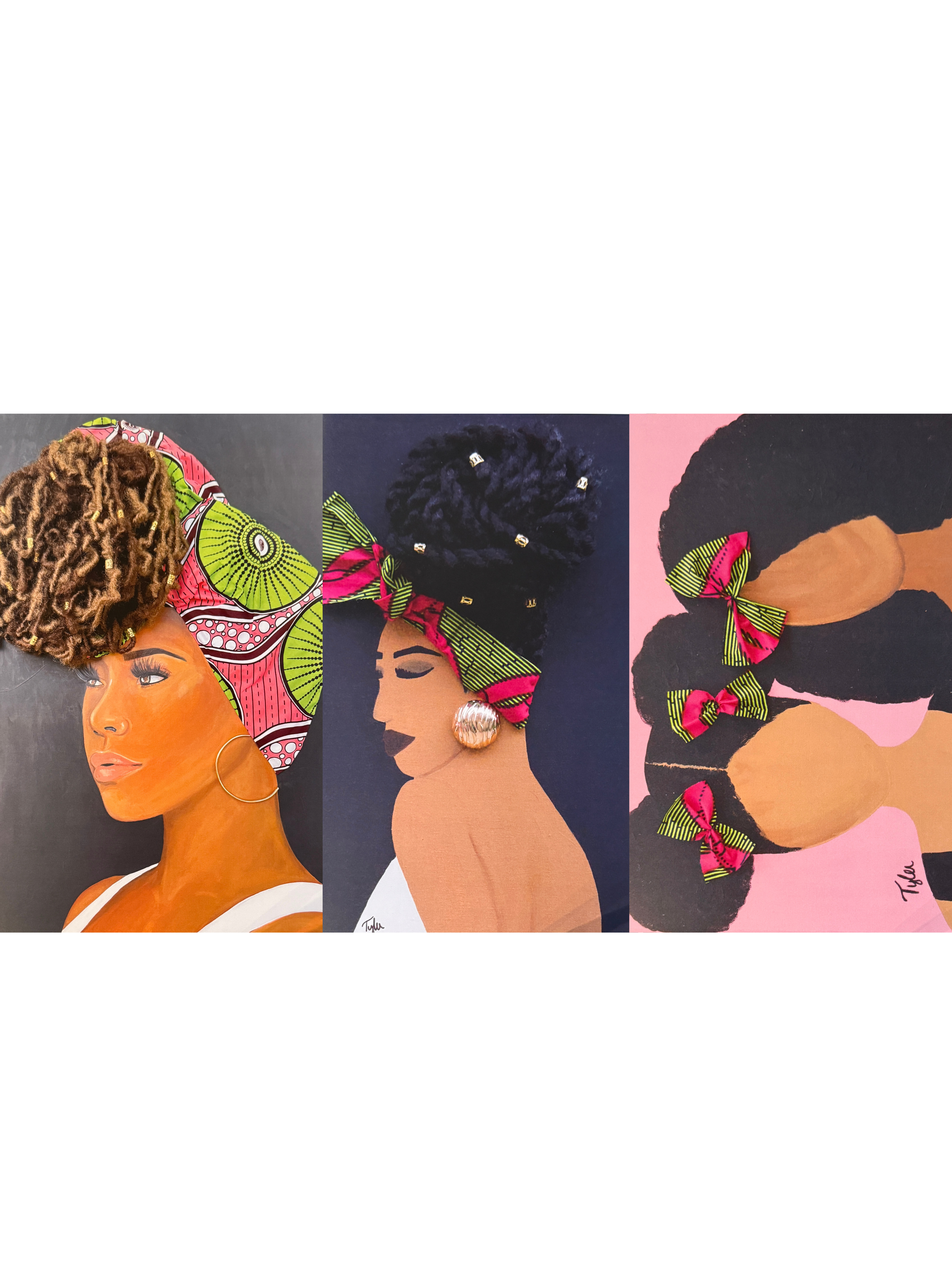 3 pc Bundle Summer | Bun Life | Sister Sister - 12X18 2D Paper Print ...