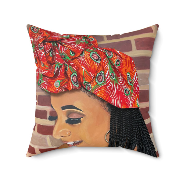 Happy 2D Pillow - Inspire by Tyler LLC